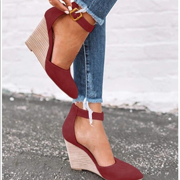 S. the Widow | Shoes | Enid Pointed Toe Wedges | Poshmark